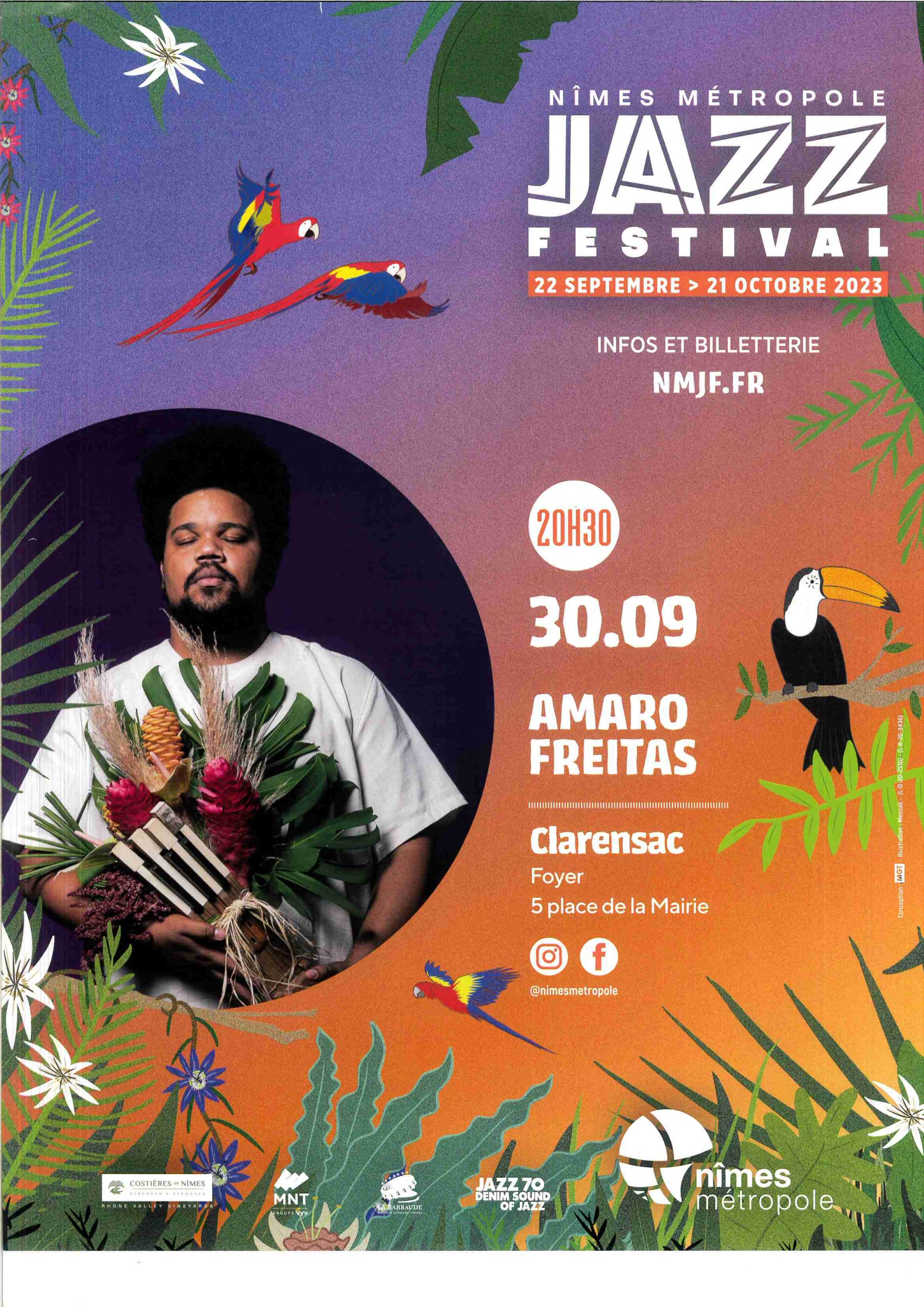 Samedi 30 septembre, au foyer communal, à 20h30Dans le cadre du ...